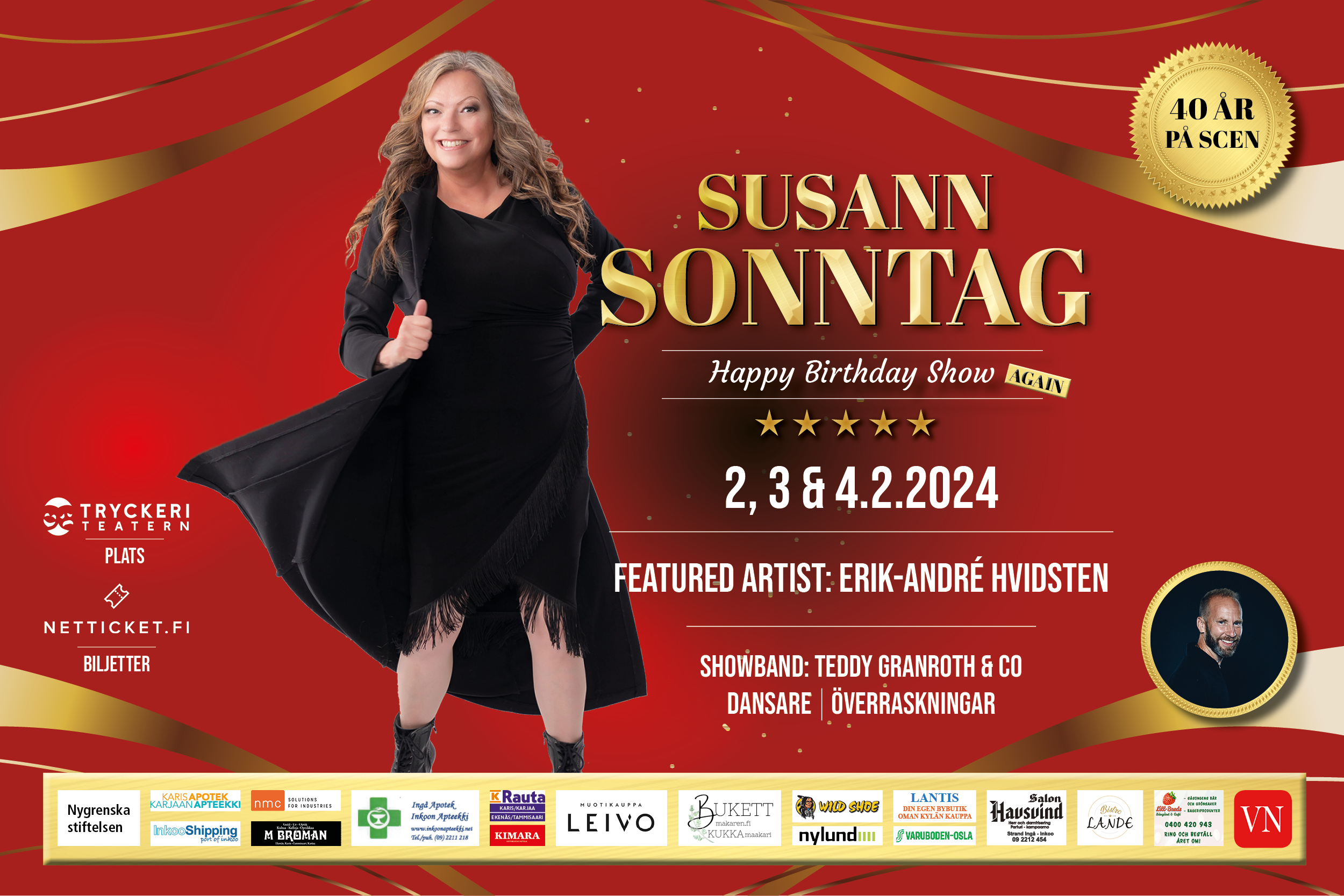 Happy Birthday Show Again - Osta liput - NetTicket.fi