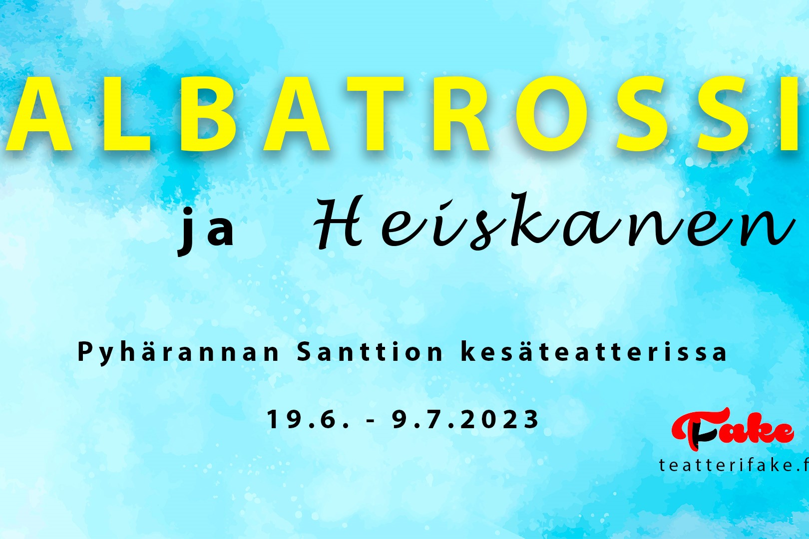 Albatrossi ja Heiskanen - Osta liput - NetTicket.fi